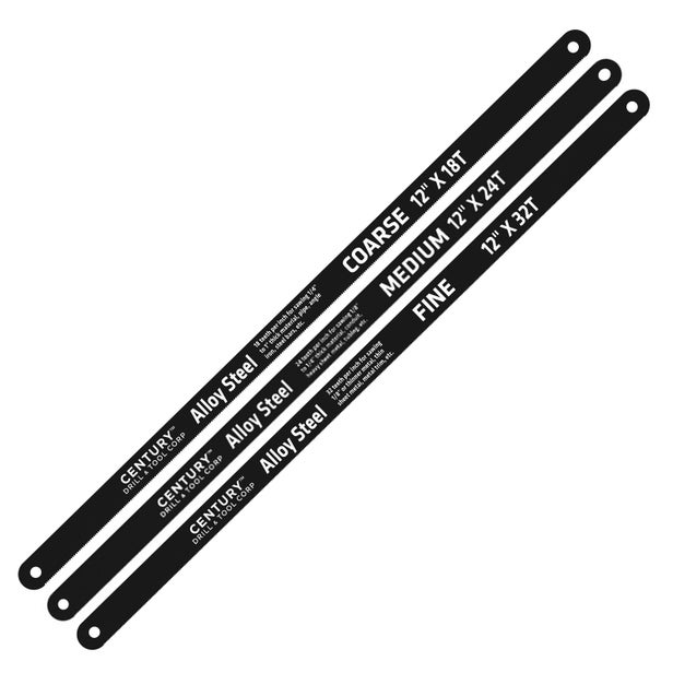 Carbon Hacksaw Blade 3 Piece Set | East End Power Equipment & Hardware