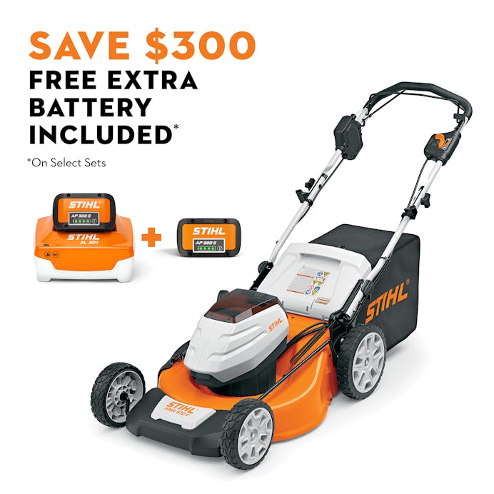 Stihl RMA 510 V | Self-Propel Battery Mower Set | East End Power ...